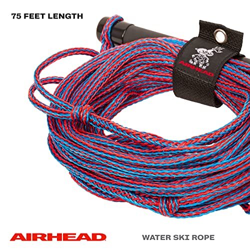 Airhead Water Ski Rope with Rubber Handle, 1 Section, 75-Feet | eBay