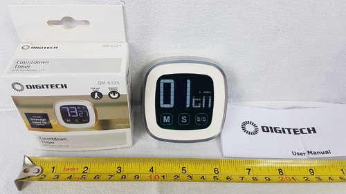 Digitech QM-6323 Digital Count Down TImer with touch-screen LED ...