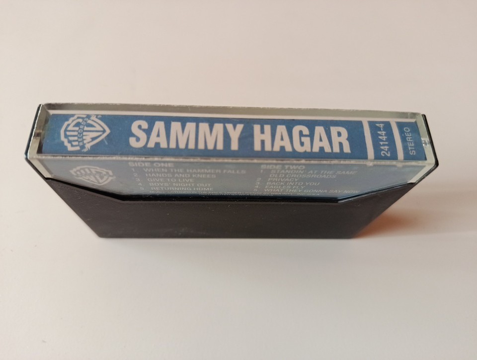 Sammy Hagar S/T Tape Philippines 1987 Produced By Eddie Van Halen | eBay