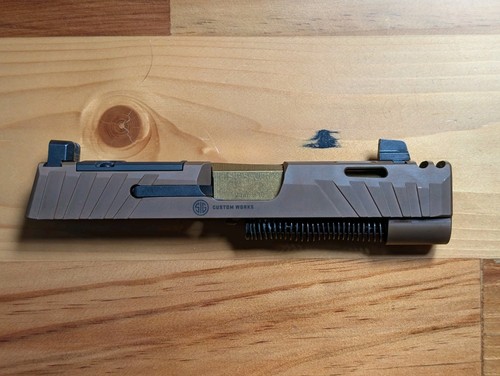 Sig Sauer Custom Works Spectre Comp P365X 9mm 3.1" Complete Slide ...