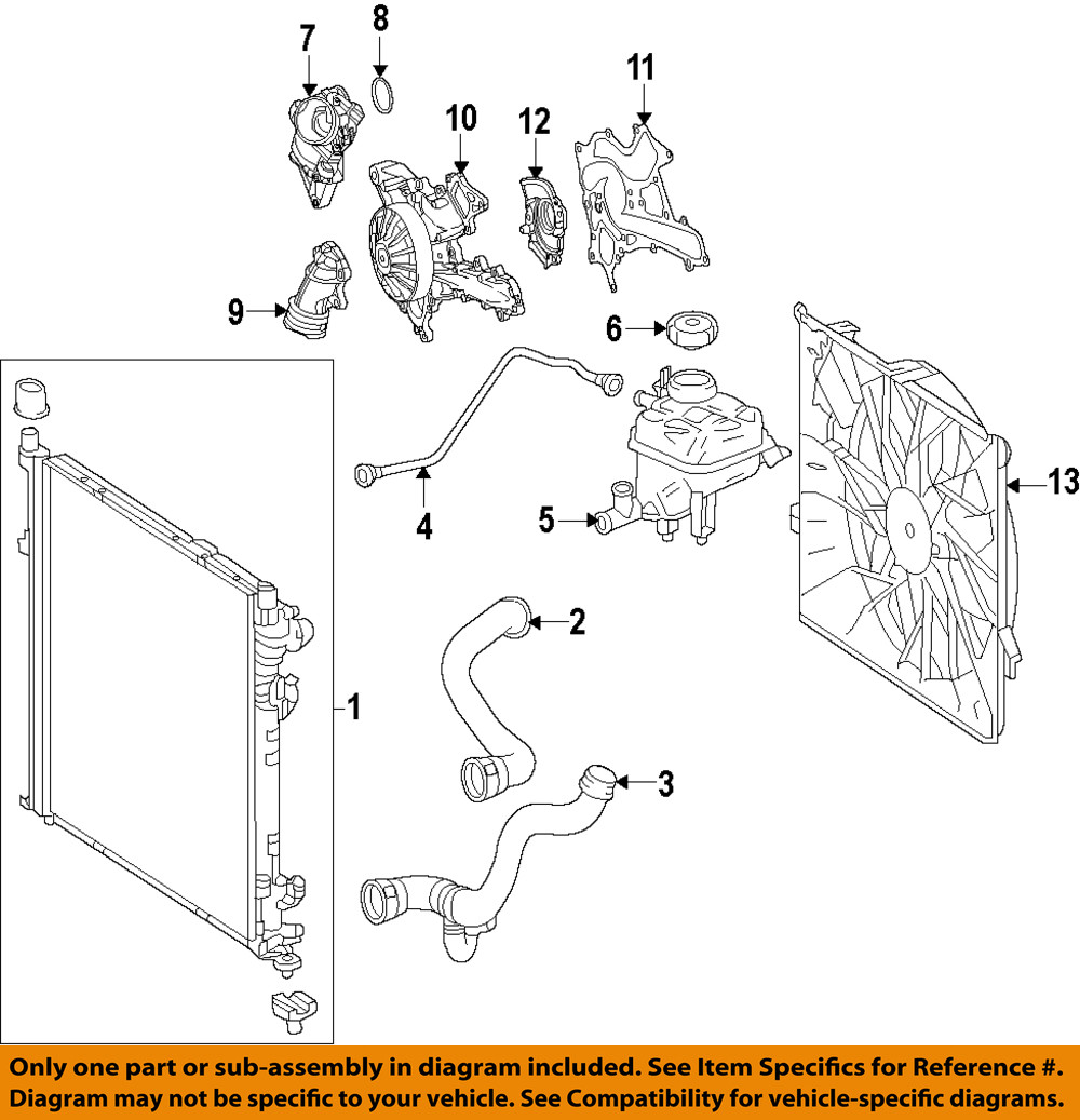 Mercedes MERCEDES-BENZ OEM 2015 ML400 Radiator Coolant-Lower Hose ...
