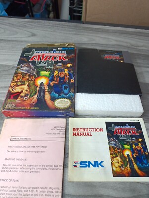 Mechanized Attack (Nintendo Entertainment System, 1990) (UNTESTED ...