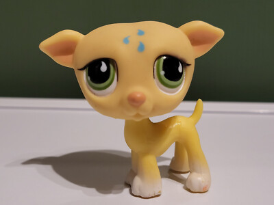 LPS #875 LITTLEST PETSHOP ORIGINAL AUTHENTIC CHIEN DOG LEVRIER ...
