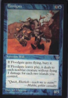 Floodgate - Mirage: #67, Magic: The Gathering Nm R125 | eBay