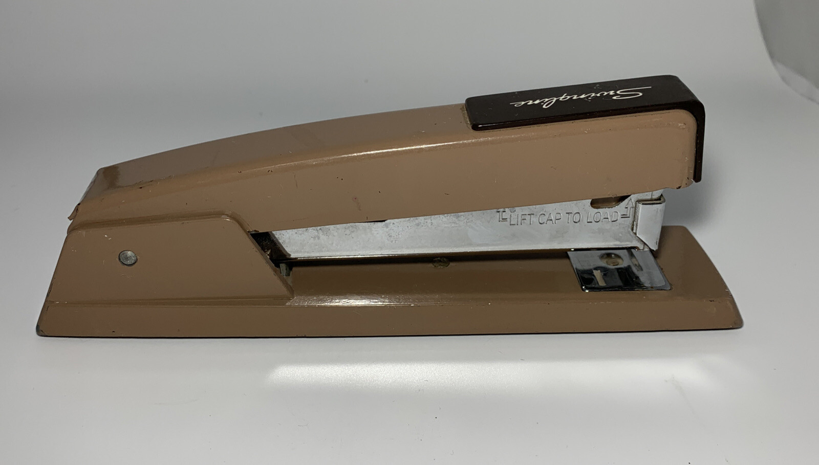 Vintage SWINGLINE #94-41 Heavy Duty Metal Stapler Beige Brown Retro ...