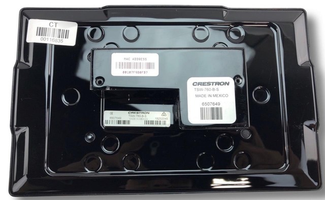 NEW-Open Box Crestron TSW-760-TTK-B-S Black TableTop Kit for TSW-760 ...