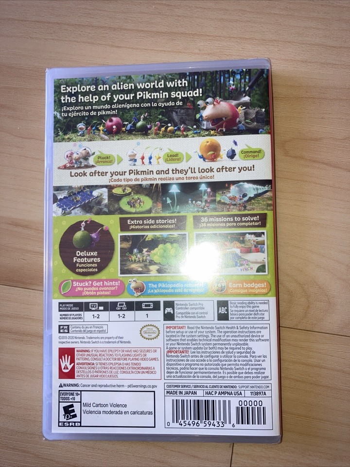 Pikmin 3 Deluxe For Nintendo Switch (Brand New; Sealed) 45496594336 | eBay