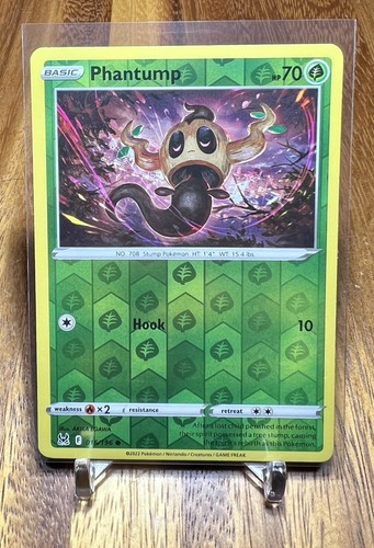 Phantump 016/196 Reverse Holo Lost Origin Pokemon Card NM | eBay