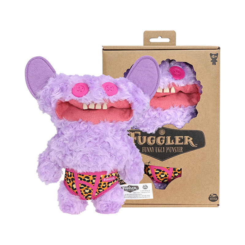 Fuggler Funny Ugly Monster Doll Old Tooth Soft Plush Stuffed Doll Toys ...