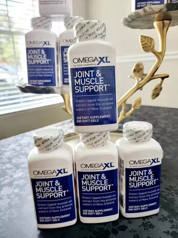 Omega XL 300ct by Great HealthWorks: Small, Potent, Joint Pain Relief ...