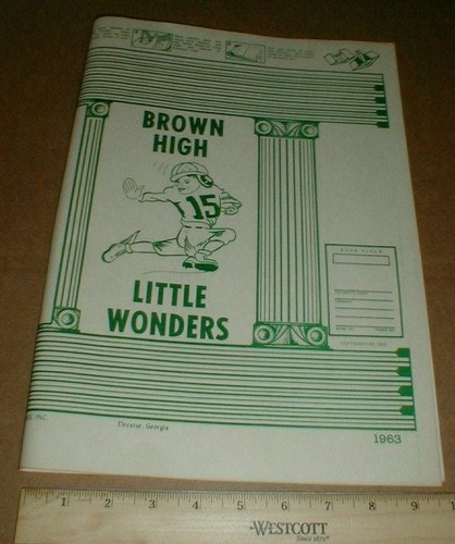 1963 AL Brown High School Kannapolis NC North Carolina Little Wonders ...