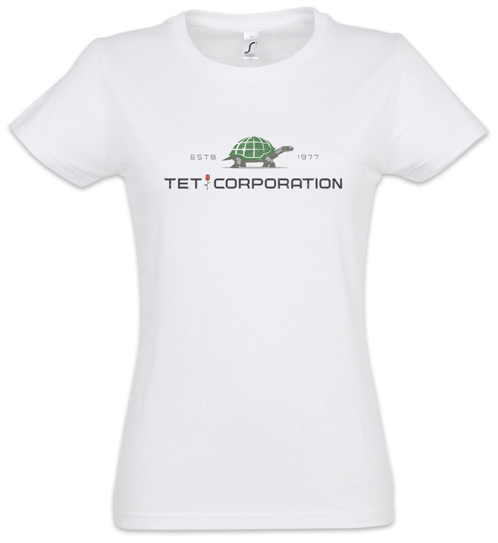 Tet Corporation Women T-Shirt The Dark Symbol Sign Logo Tower Company ...