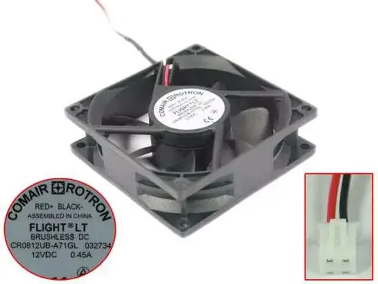 Comair Rotron CR0812UB-A71GL Server Cooling Fan DC 12V 0.45A 80x80x25mm ...