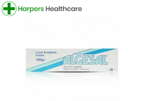 Algesal Local Analgesic Cream (2 PACKS OF 100g) Free P&P 5011309089615 ...