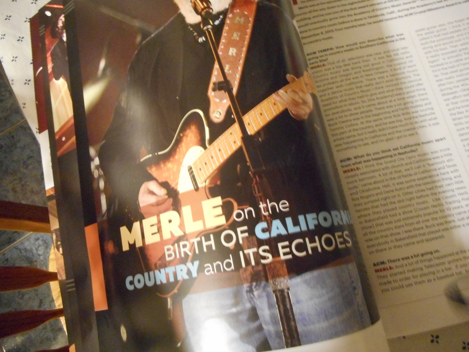 Jason Aldean Merle Haggard Cover ACM Tempo Trade Magazine Summer 2016 ...