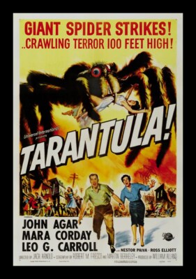 Horror Sci Fi Tarantula Movie Poster Print 17 X 12 Reproduction | eBay