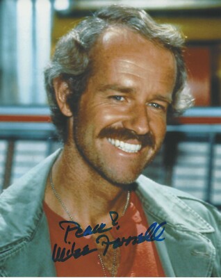MIKE FARRELL SIGNED 'M*A*S*H' 8x10 PHOTO w/COA ACTOR CAPTAIN BJ ...