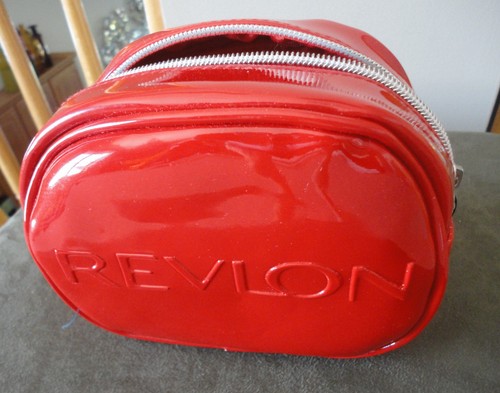 NWT Revlon Red Rounded Cosmetic Case. | eBay