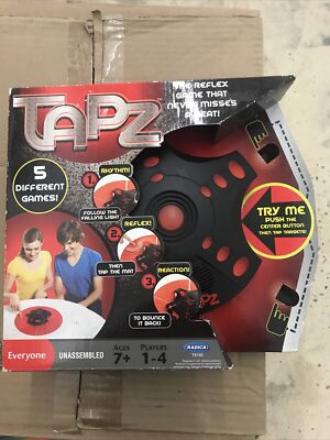 Mattel Radica Tapz Electronic Reflex Game Lights Sounds Game NEW | eBay