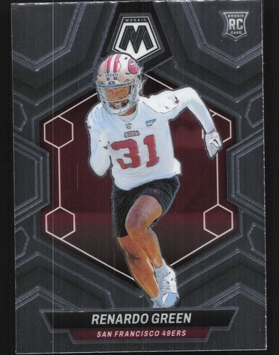 Renardo Green 358 RC Football 2024 Mosaic 49ers | eBay