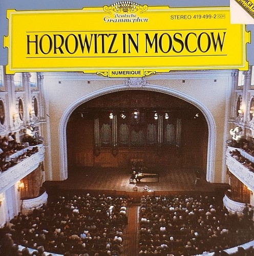 Horowitz in Moscow (CD, Oct-1986, Deutsche Grammophon) 28941949929| eBay