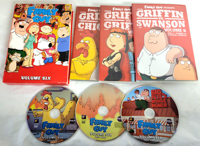 DVD Boxset Family Guy Volume 6 (PreOwned Cleaned) 3 disc 24543541691| eBay