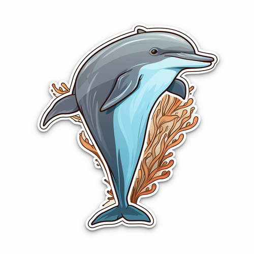 Riesiger XXXL Autoaufkleber Sticker Niedlicher Delfin Aufkleber | eBay