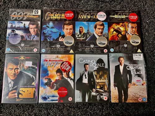 James Bond 007 DVD Collection New & Sealed | eBay UK
