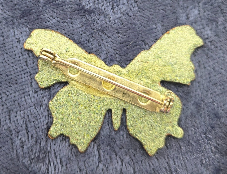 Vintage Enameled Butterfly Brooch/Pin 1970's Peter Max Style | eBay