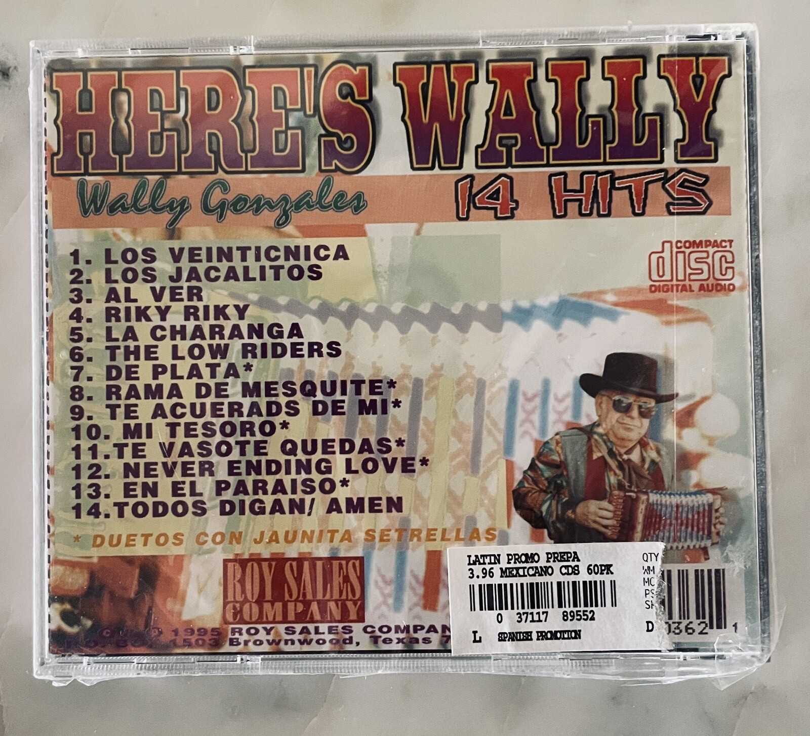 Wally Gonzalez “Here’s Wally “ Brand New CD | eBay