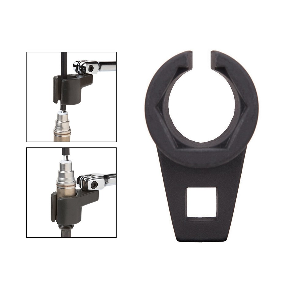 7/8-Inch and 22mm Offset Oxygen O2 Sensor Socket Wrench Removal Tool ...