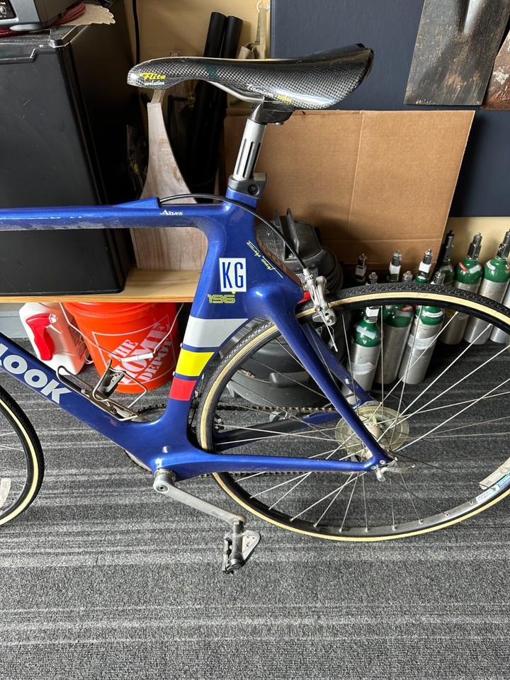 Look Bicycle 56 Frame KG 196 with Campagnolo Groupset - Vintage Great ...