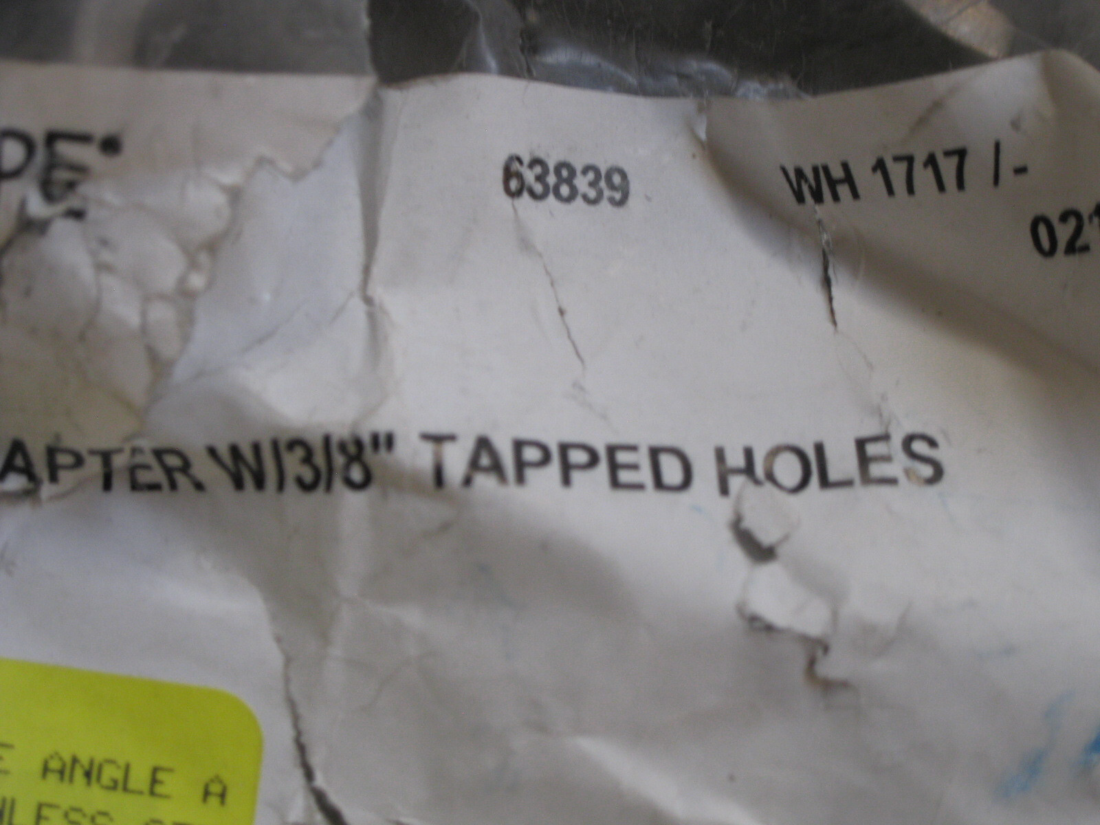 Bag of 10 CommScope 294572 I-line Angle Adapter 3/8" Tapped Holes for ...