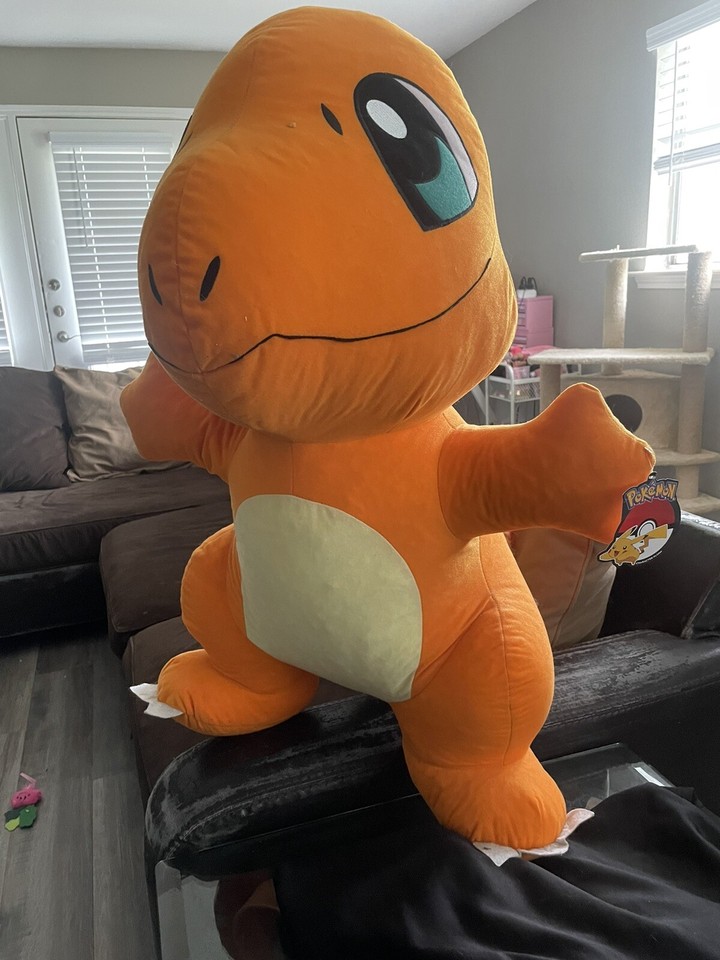 Pokemon Charmander 32" Rare Giant/Jumbo/XL Firm Plush Officially ...