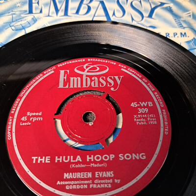 Maureen Evans – The Hula Hoop Song 45wb309 | eBay UK