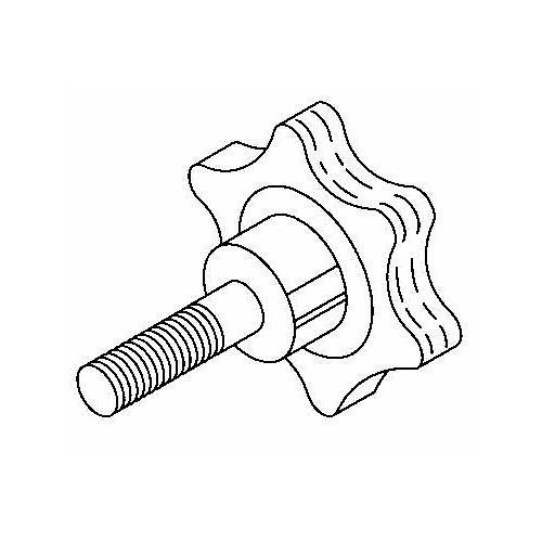 Lock Knob, Saw Guide Bar, Fitting Biro Saw 55, 55TL, 1433FH, 3334FH ...