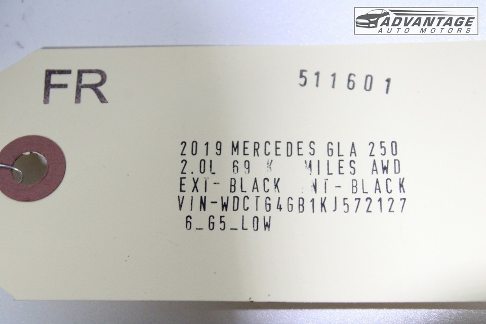 2015-2020 MERCEDES GLA250 FRONT RIGHT PASSENGER SIDE DOOR CONTROL ...