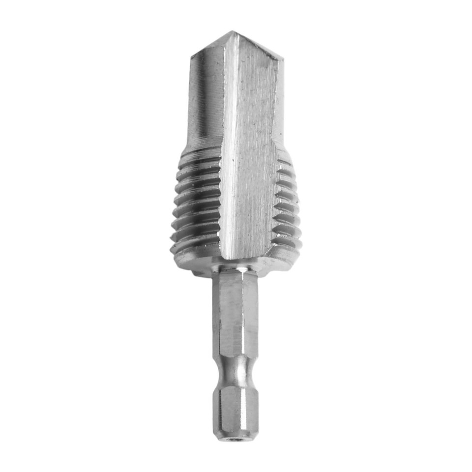 3in1 Three Blade Thread Drill Bit for Pipe Repair and Tapping 20MM 25MM ...