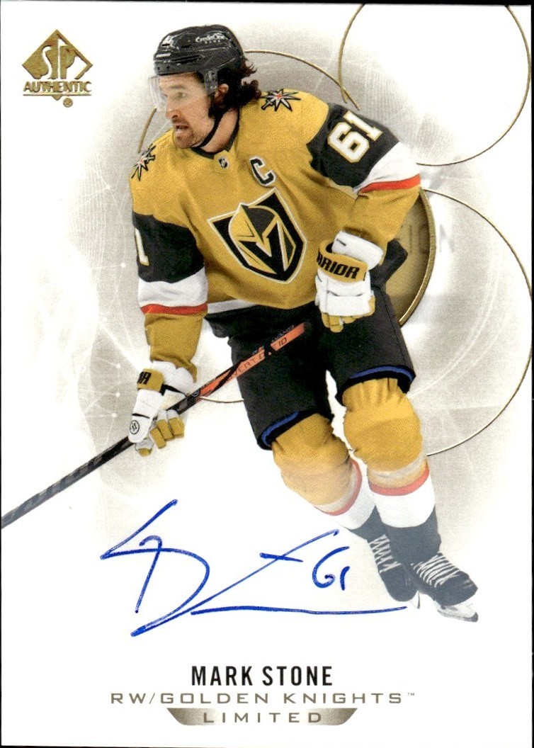 2020-21 SP Authentic - Mark Stone #17 Limited Autographs (AU) for sale ...