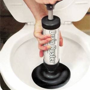 Toilet Unblocker Powerful Drain Plunger Buster Sink Clog Remover Sucker ...