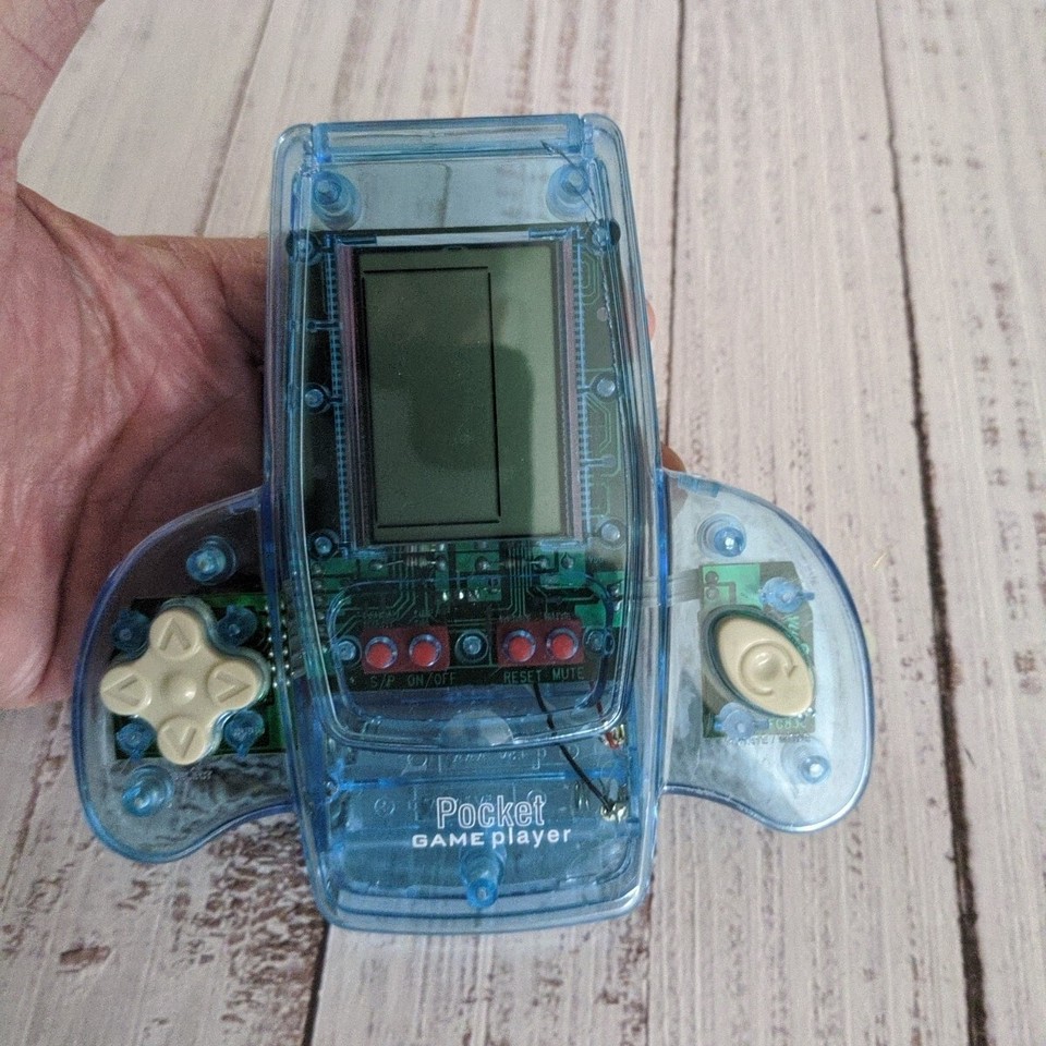 Vintage Pocket Game Player Handheld Rocket LCD Brick Game Electronic ...