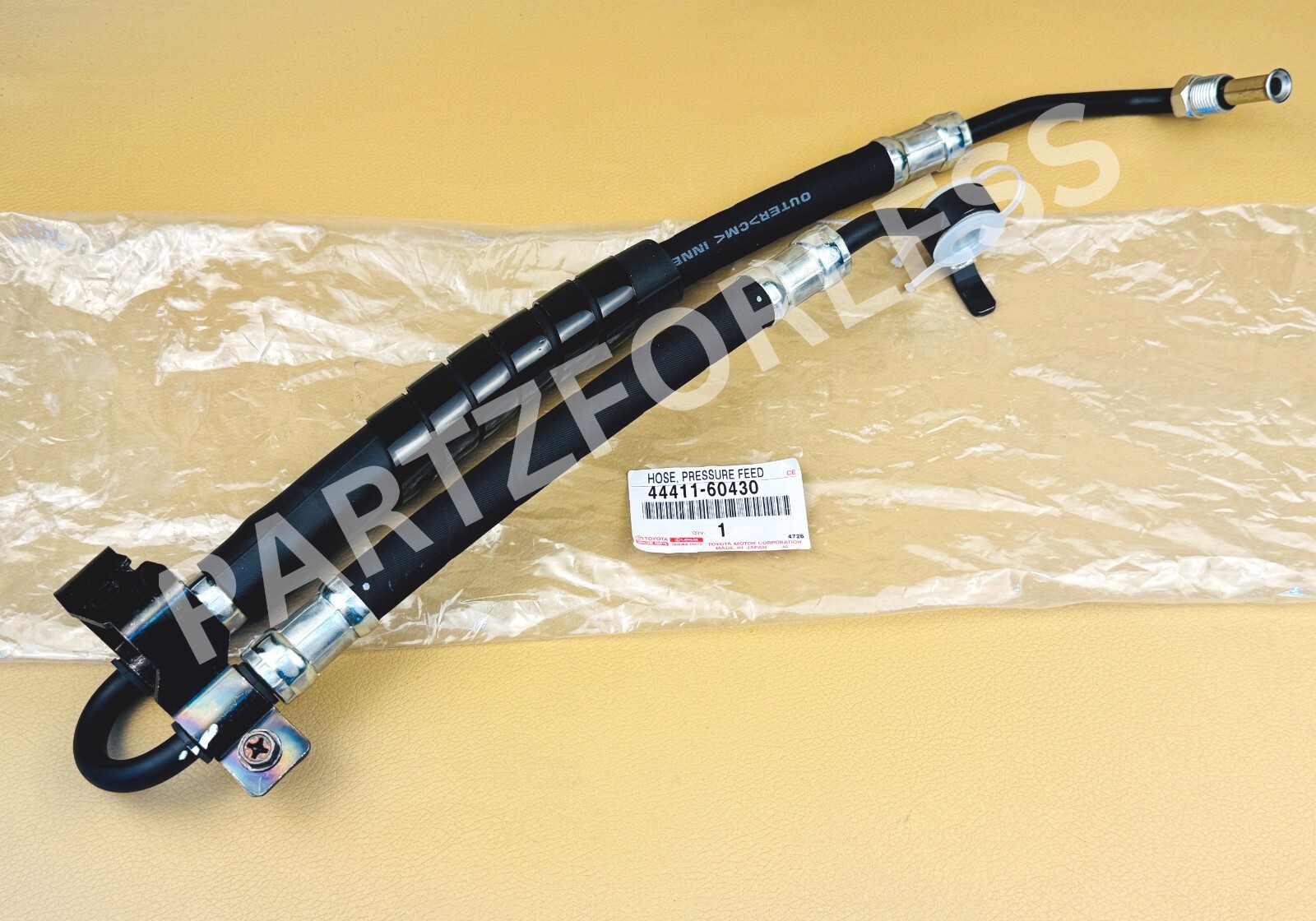 44411-60430 TOYOTA GENUINE HOSE, PRESSURE FEED 4441160430 NEW OEM | eBay