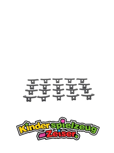 LEGO 20 X Barre Neuhell Gris Lumière Bluish Gray Guidon Angulaire ...