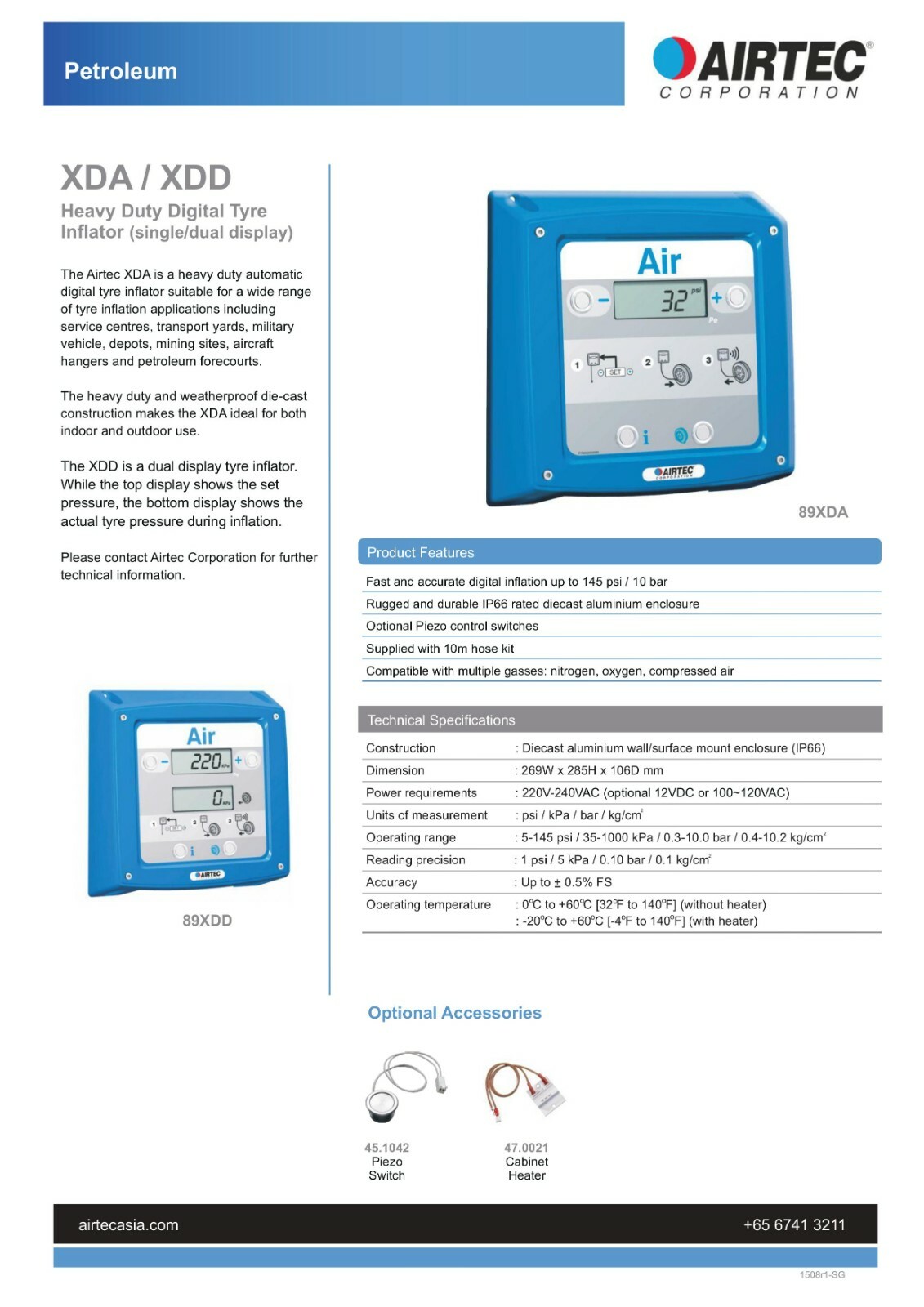 AIRTEC / HALTEC Tire Inflator 89XDA-1148 89XDA for sale online | eBay
