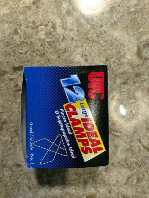 Ideal Butterfly Clamps Office Supplies OIC Boxes (no 1 Large) for sale ...