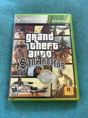 Grand Theft Auto: San Andreas - Platinum Hits (Xbox 360, 2015 ...
