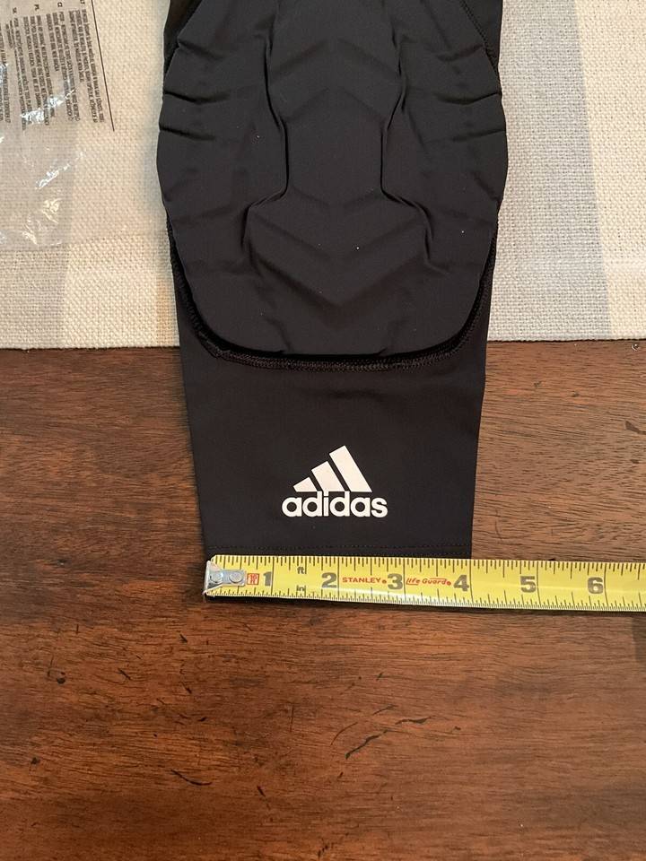 Adidas Techfit Compression Padded Leg Sleeve Basketball Black XL NWT | eBay