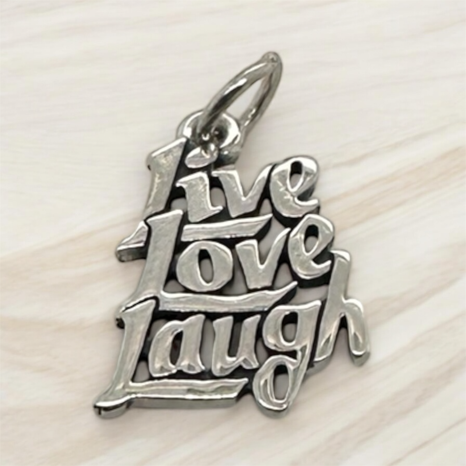 James Avery Sterling Silver 925 Live Love Laugh Charm Pendant | eBay