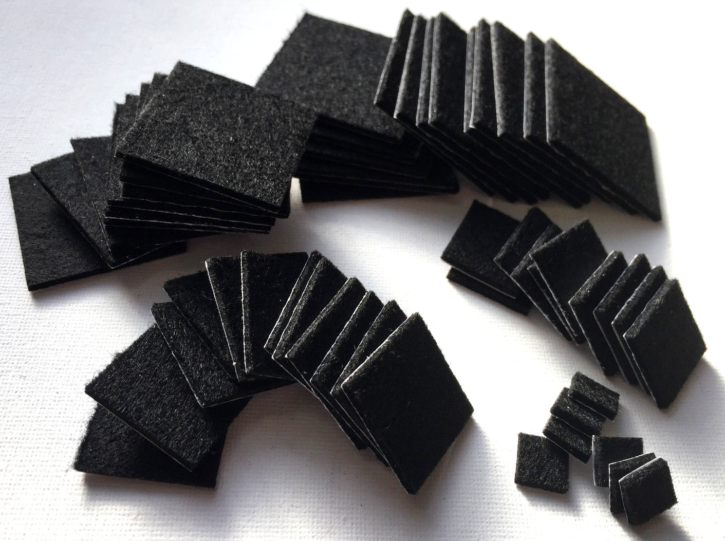 SQUARE SELF ADHESIVE FELT PAD,FLOOR,FURNITURE FEET SCRATCH PROTECTOR ...