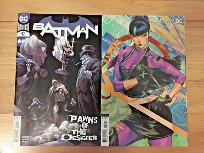 SET: 🦇 BATMAN #92 (2020) 1st PUNCHLINE TWO COVERS STANDARD + VARIANT DC ...
